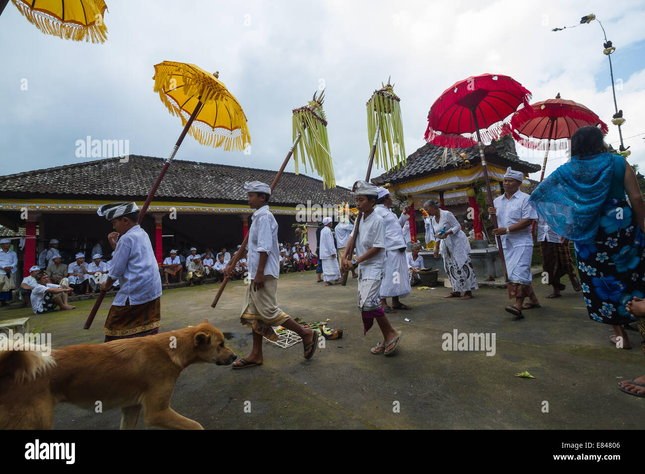 Hindu ceremony. Bali.Indonesia Stock Photo - Alamy