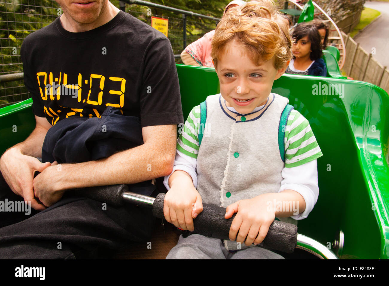 Dragon roller coaster ride hi-res stock photography and images - Alamy