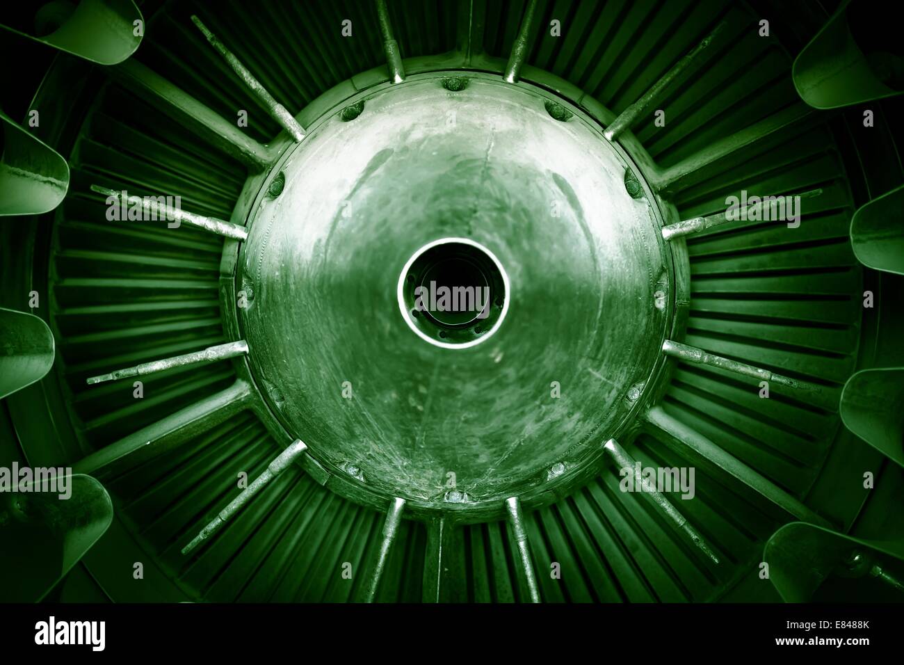 Closeup of a jet engine Stock Photo - Alamy