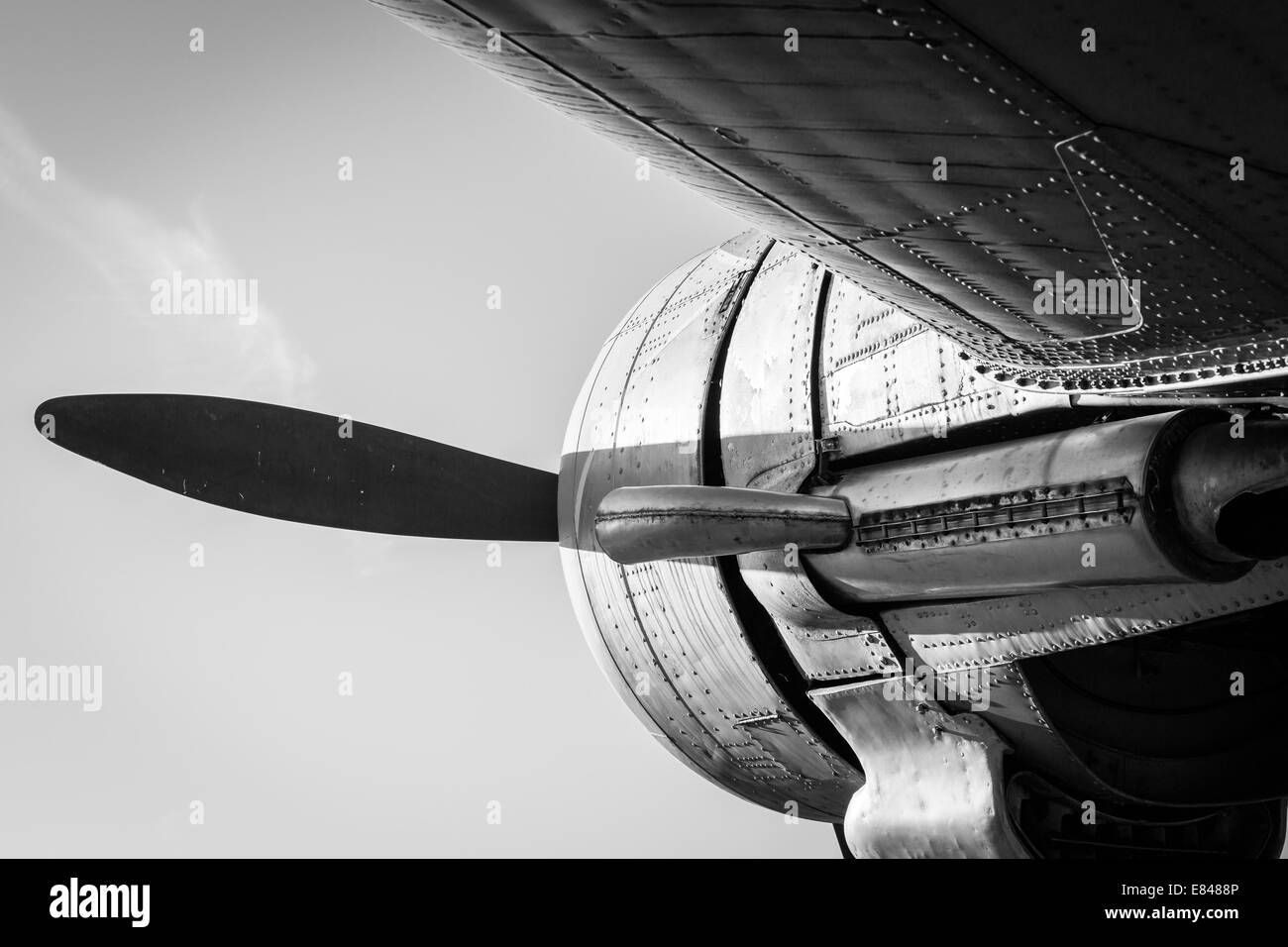 Old vintage jet engine Stock Photo - Alamy