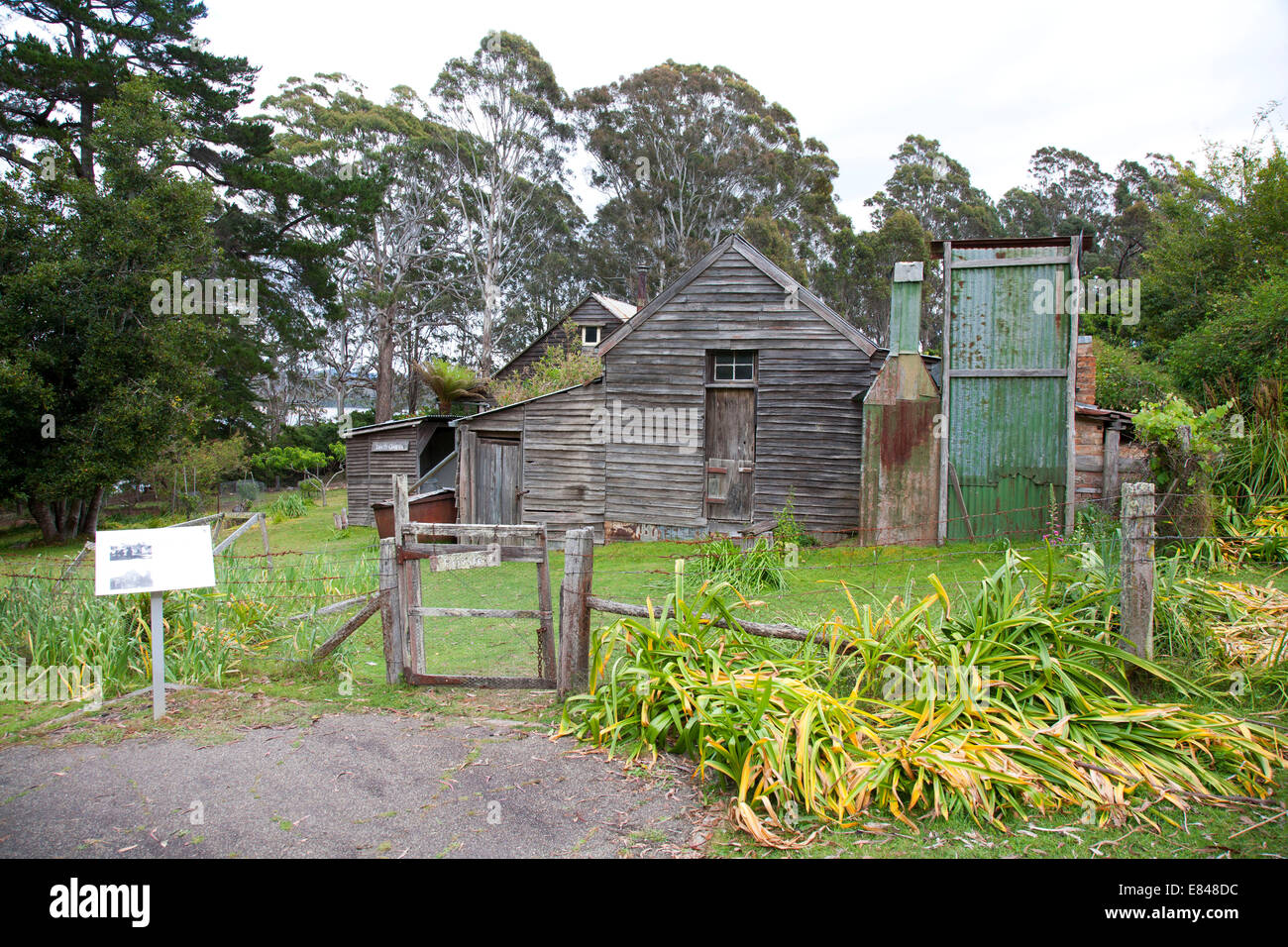 "Loch Garra" built around 1896 Ben Boyd National Park Stock Photo - Alamy