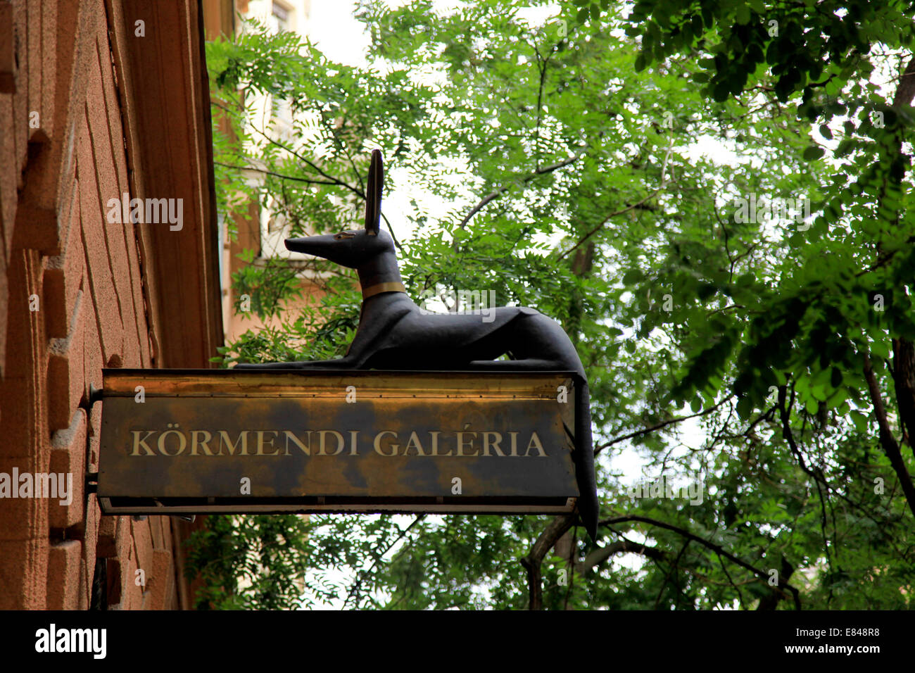 Kormendi Gallery, Budapest, Hungary Stock Photo - Alamy