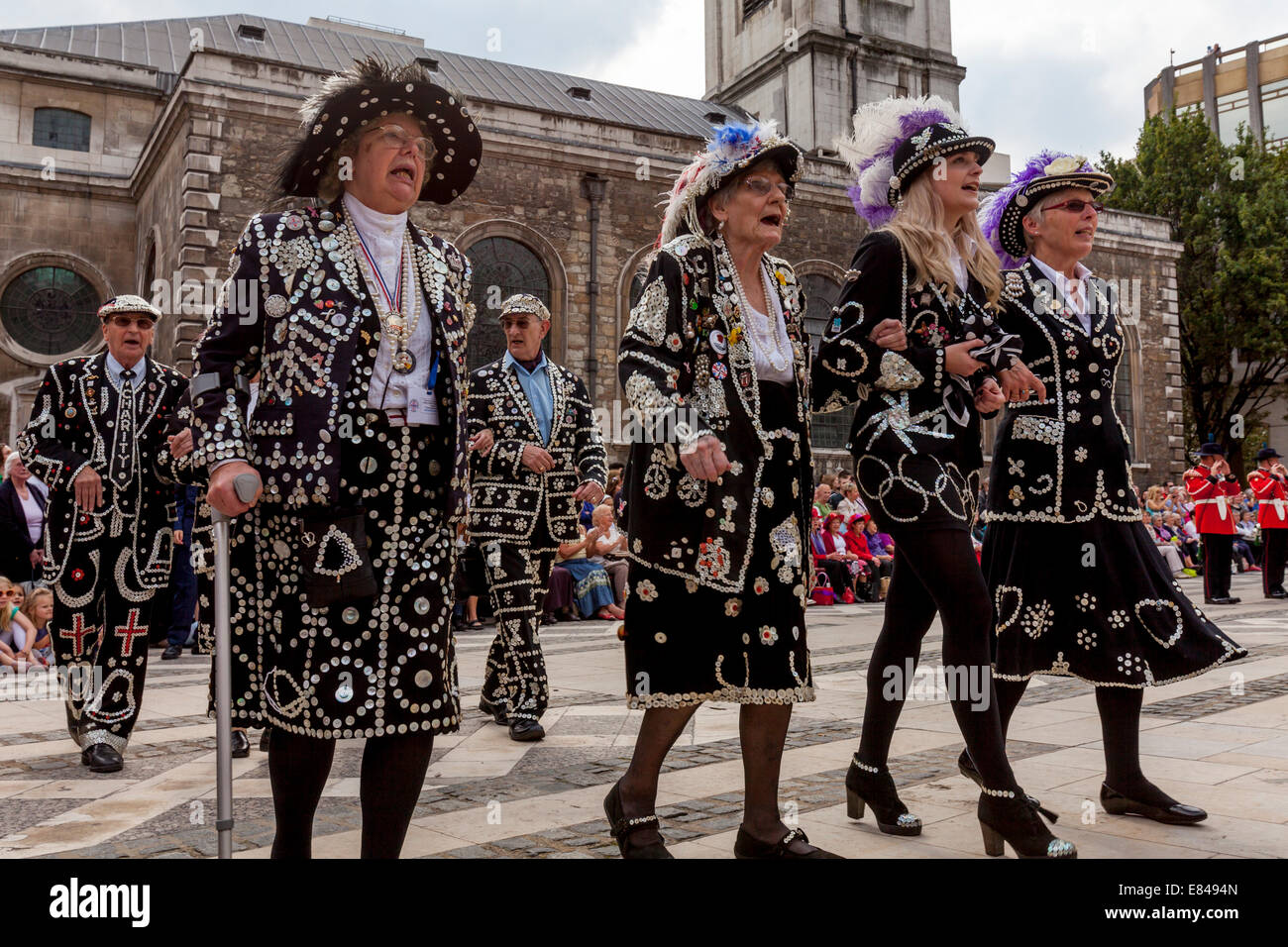 The London Pearly Kings & Queens Society Costermongers Harvest Festival ...