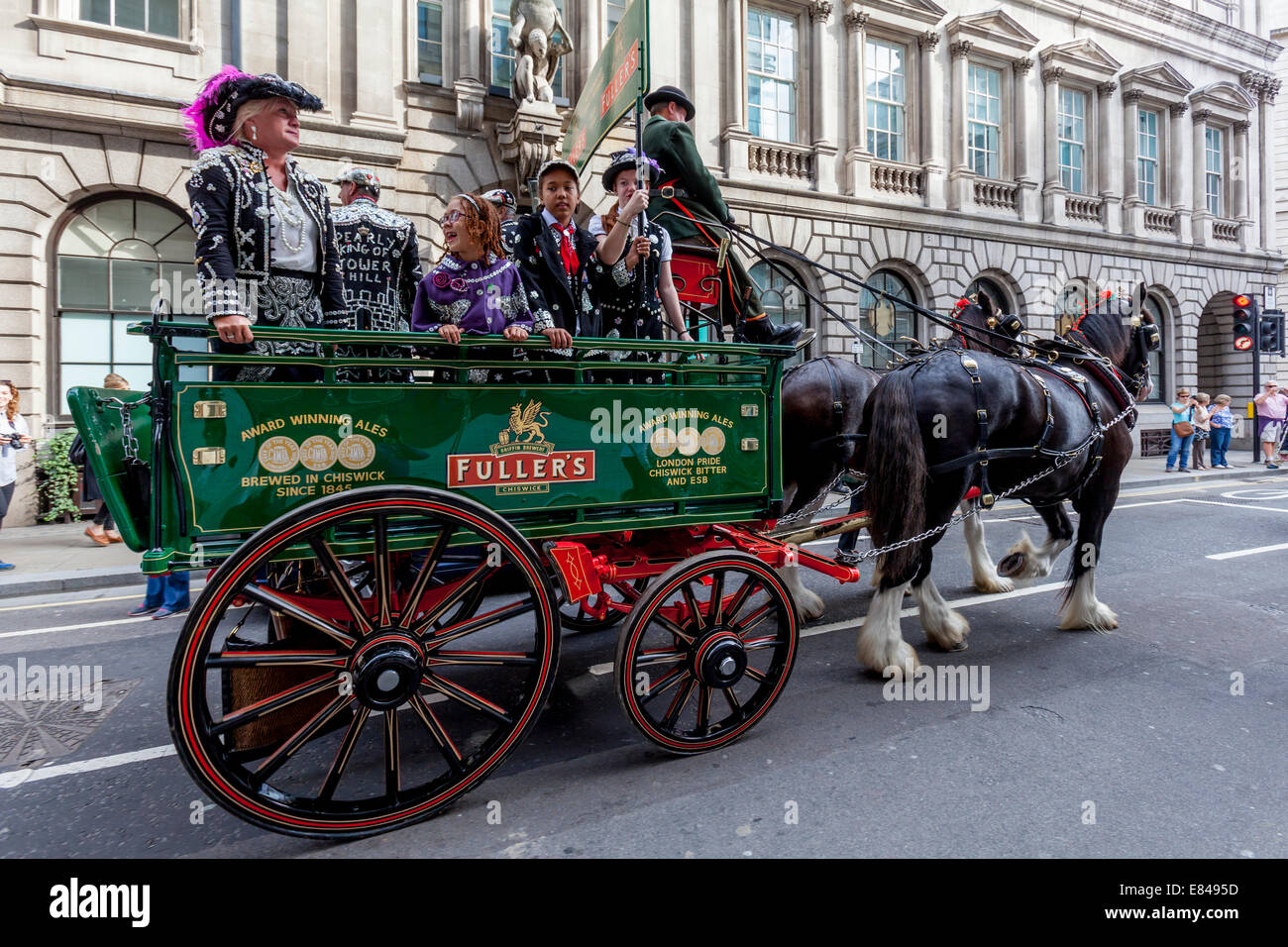 The London Pearly Kings & Queens Society Costermongers Harvest Festival ...