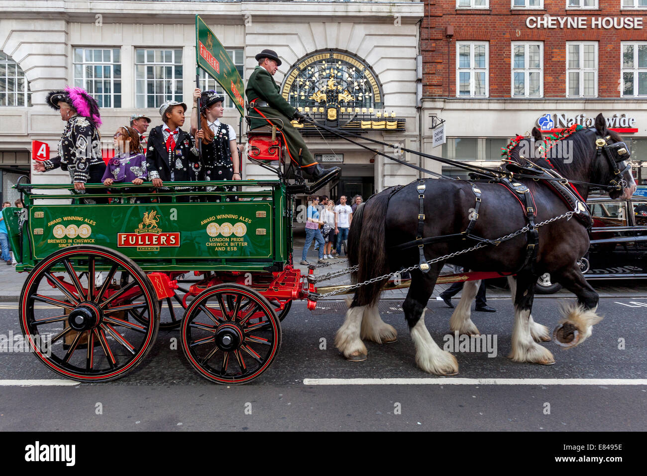 The London Pearly Kings & Queens Society Costermongers Harvest Festival ...
