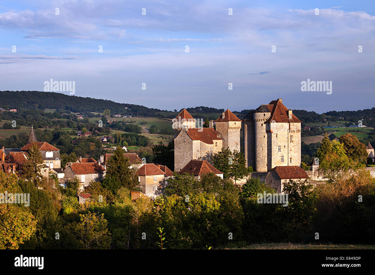 Curemont village hi-res stock photography and images - Alamy