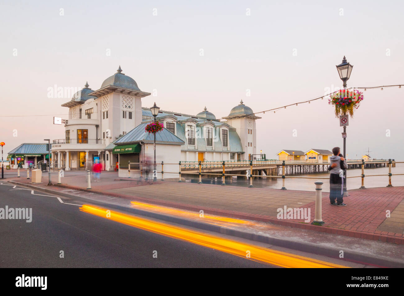 Sunset penarth pier hi-res stock photography and images - Alamy