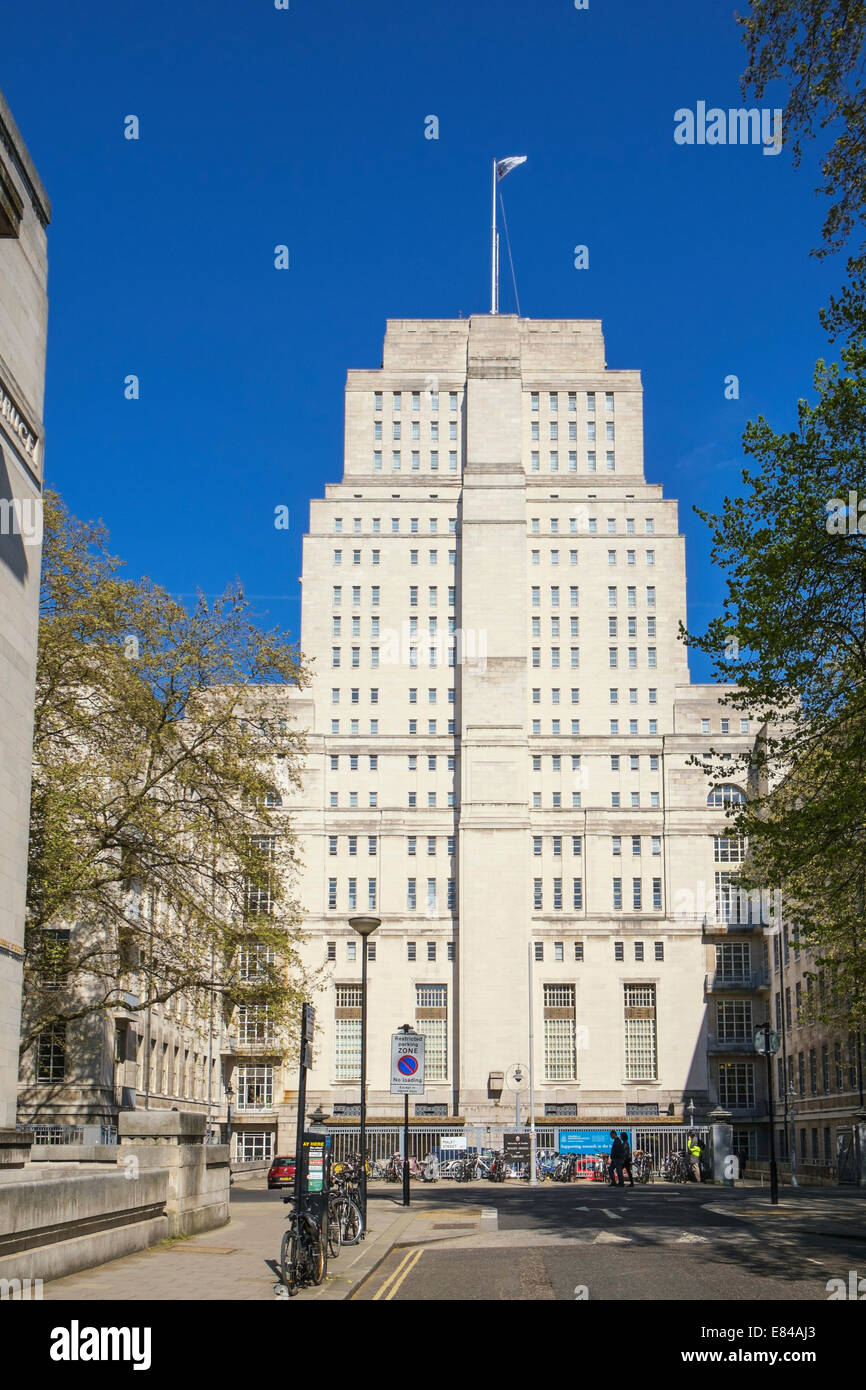 Senate House University of London Malet Street London UK Stock Photo ...