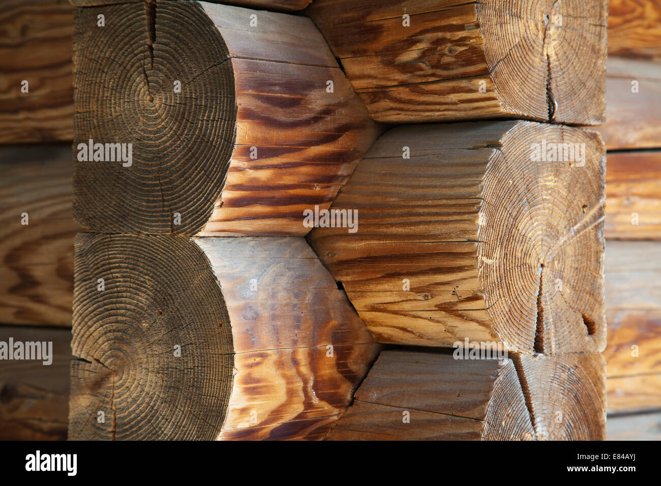 Round Dovetail Log Joints