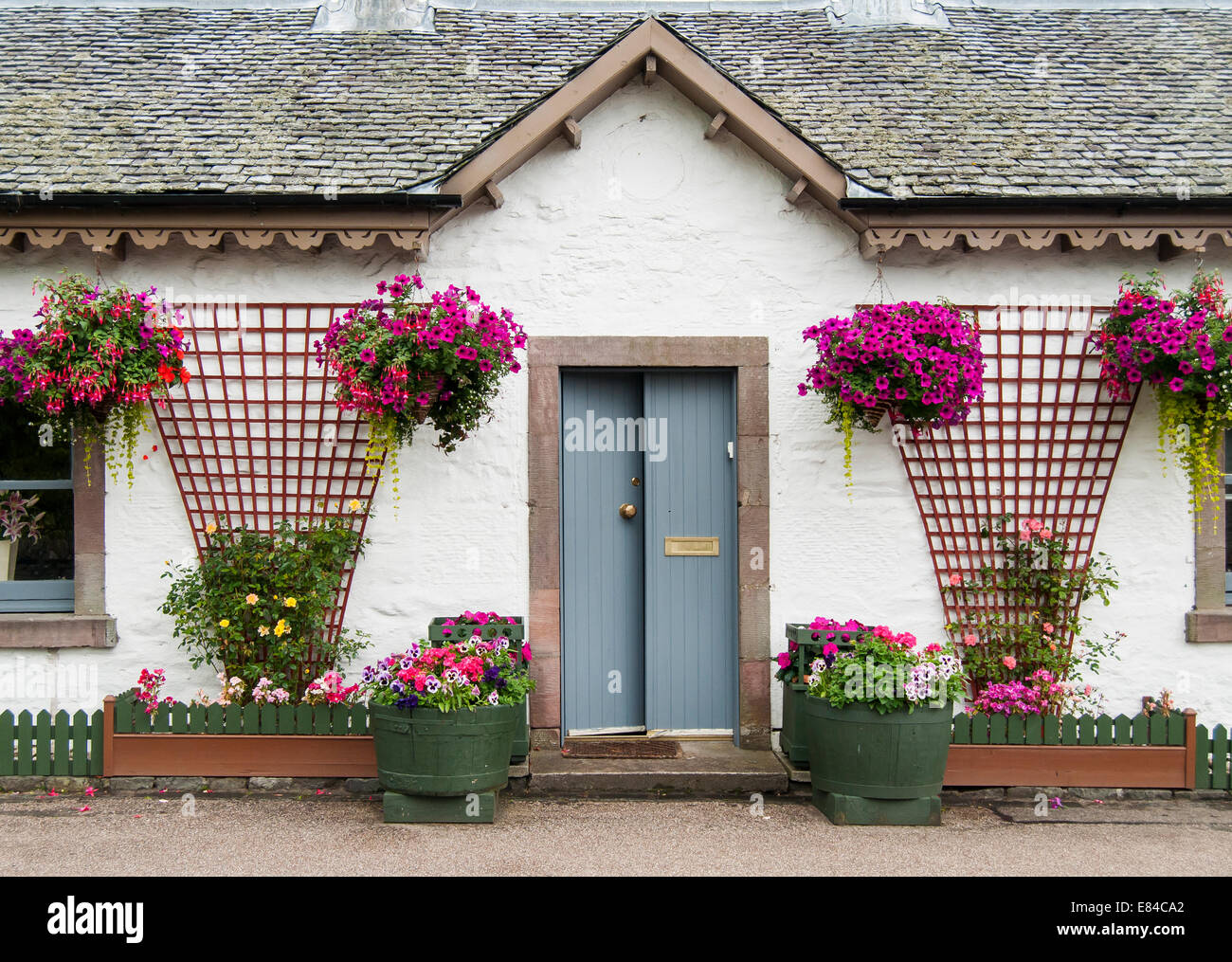 Typical highland village hi-res stock photography and images - Alamy