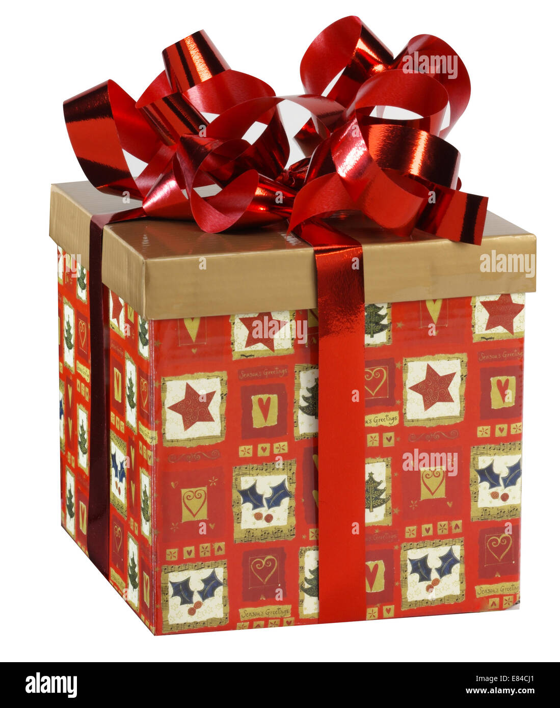 Christmas gift box Stock Photo - Alamy