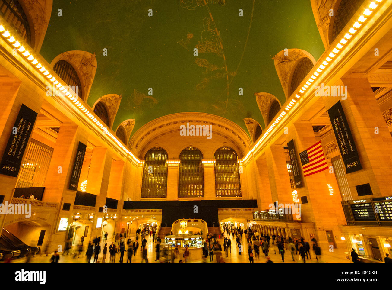 hall of central trainstation in new york, usa Stock Photo - Alamy