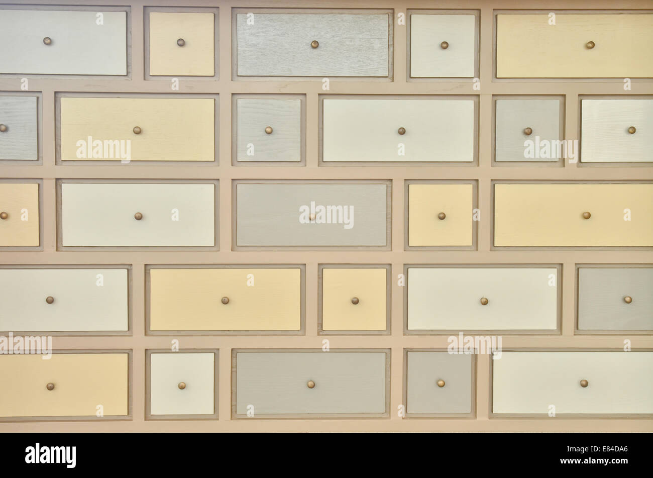 Vintage wooden drawer Stock Photo - Alamy