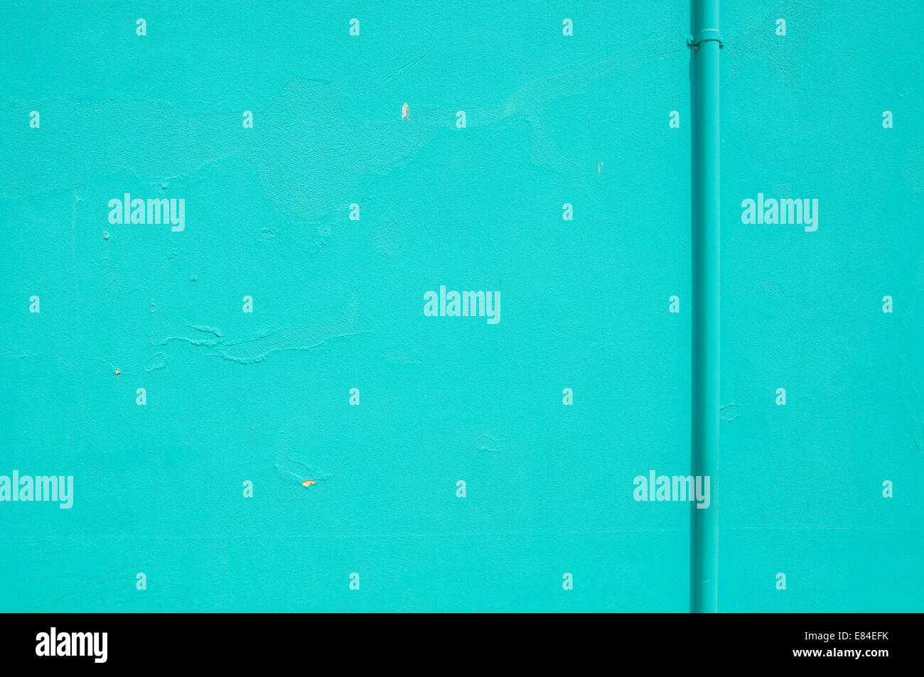 Azure wall in Burano island, Venice, Italy Stock Photo - Alamy