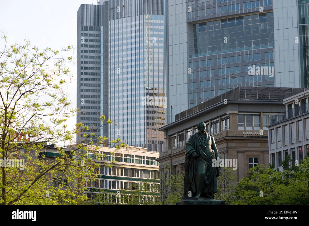 City of Frankfurt at Main in Hesse in Germany Stock Photo - Alamy