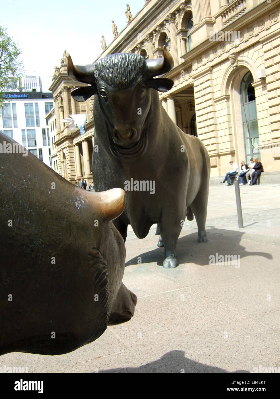 the German stock exchange in Frankfurt am Main Stock Photo - Alamy