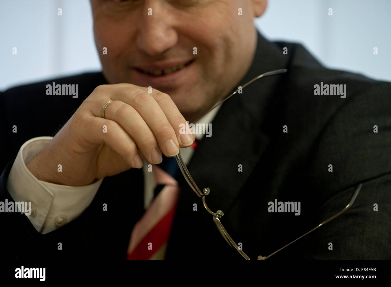 Portrait of Senior Executive Stock Photo - Alamy