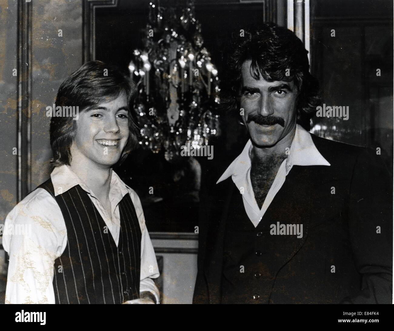 SHAUN CASSIDY with Sam Eliot at the Golden Apple Awards at Beverly ...