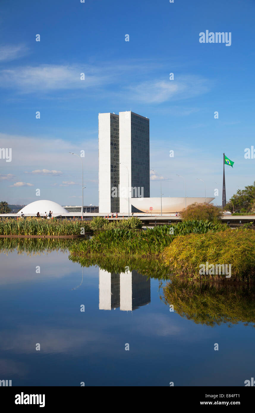 National Congress, Brasilia, Federal District, Brazil Stock Photo - Alamy
