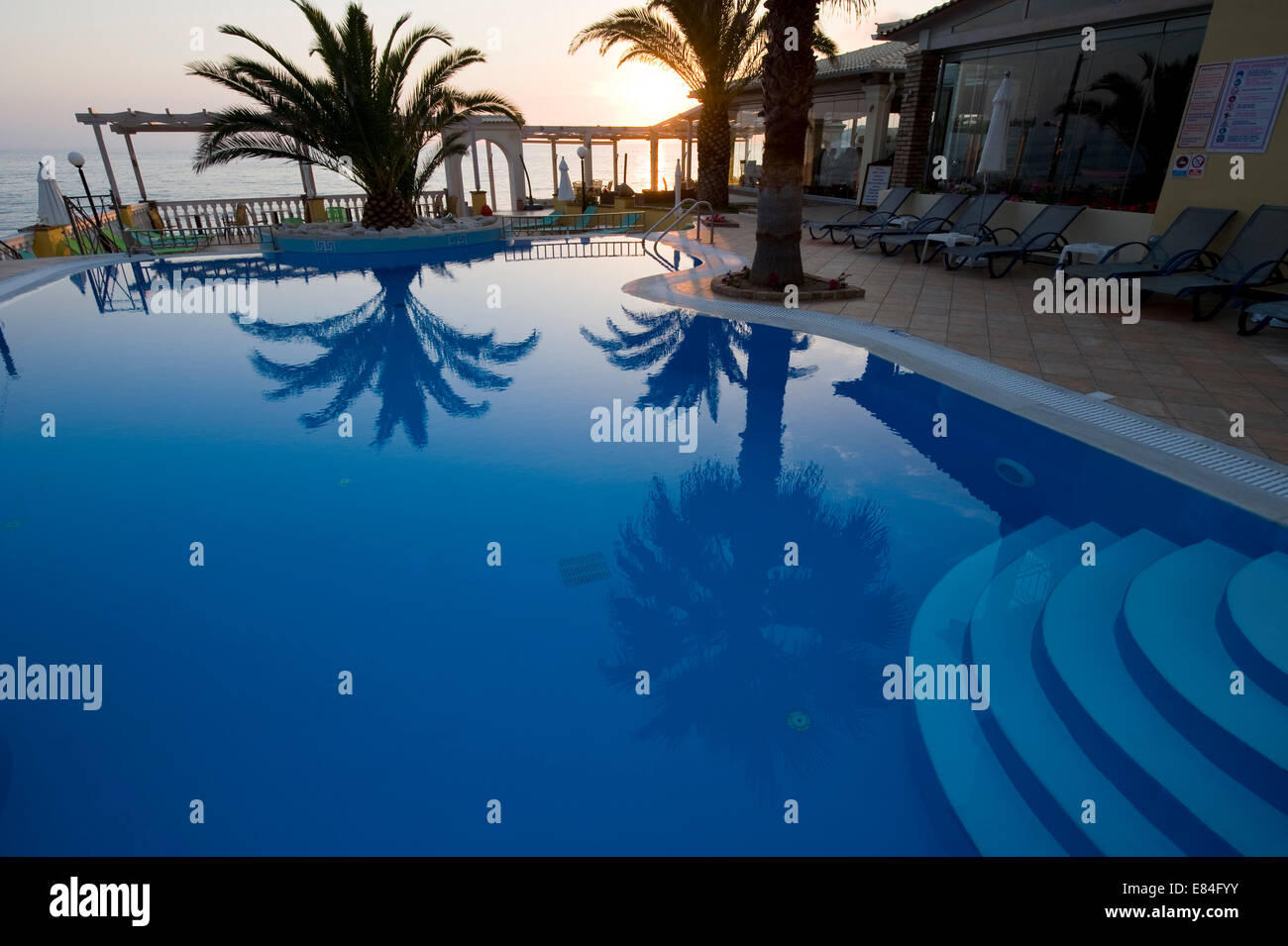 Corfu sunsets hi-res stock photography and images - Alamy