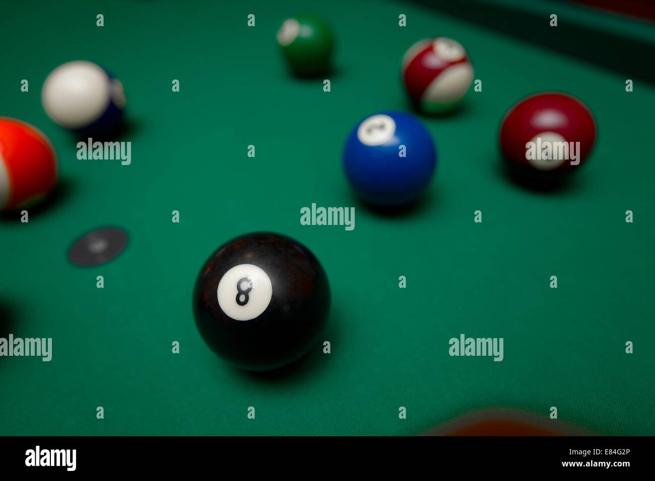 Billiard hit ball hi-res stock photography and images - Alamy