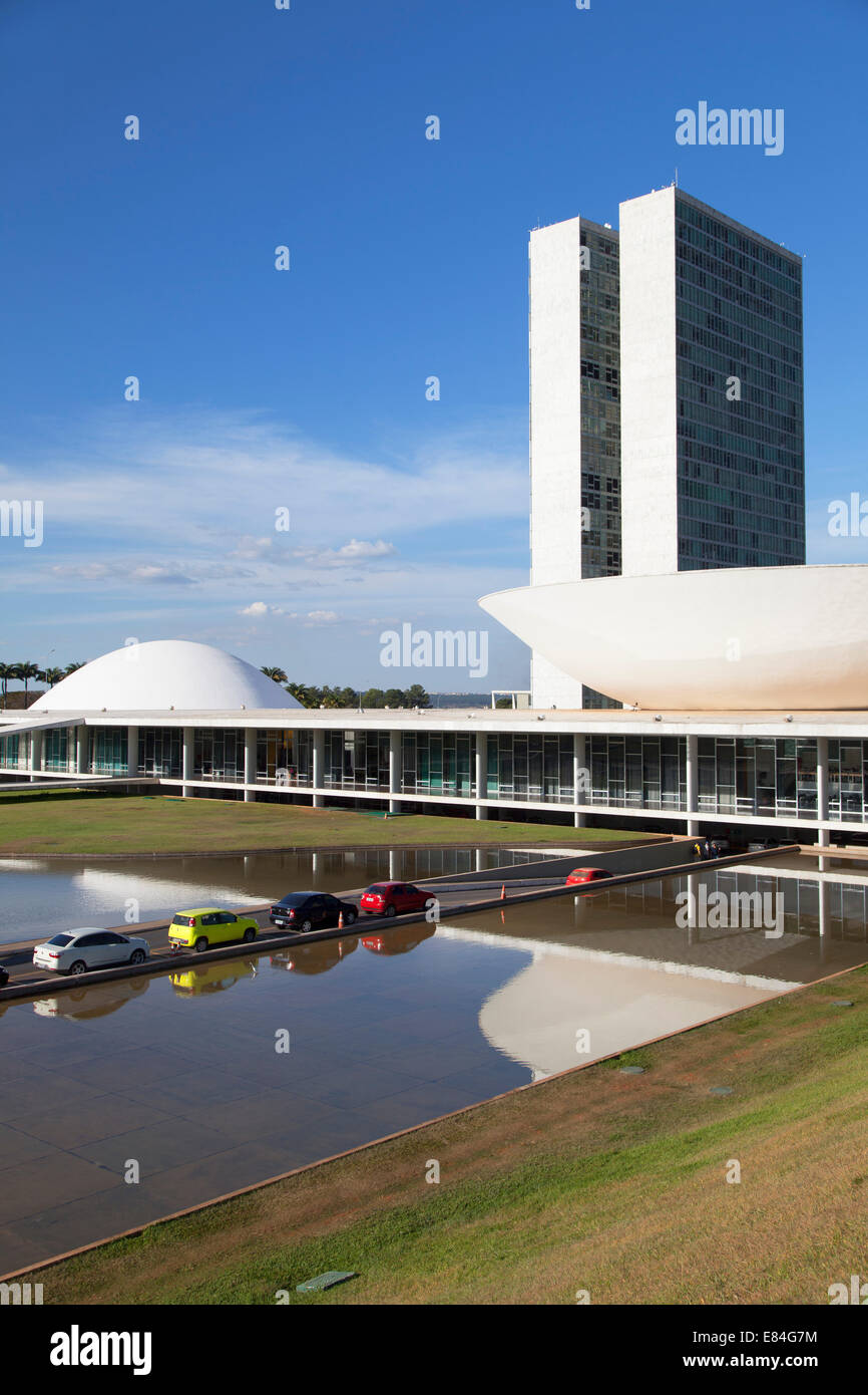 National Congress, Brasilia, Federal District, Brazil Stock Photo - Alamy