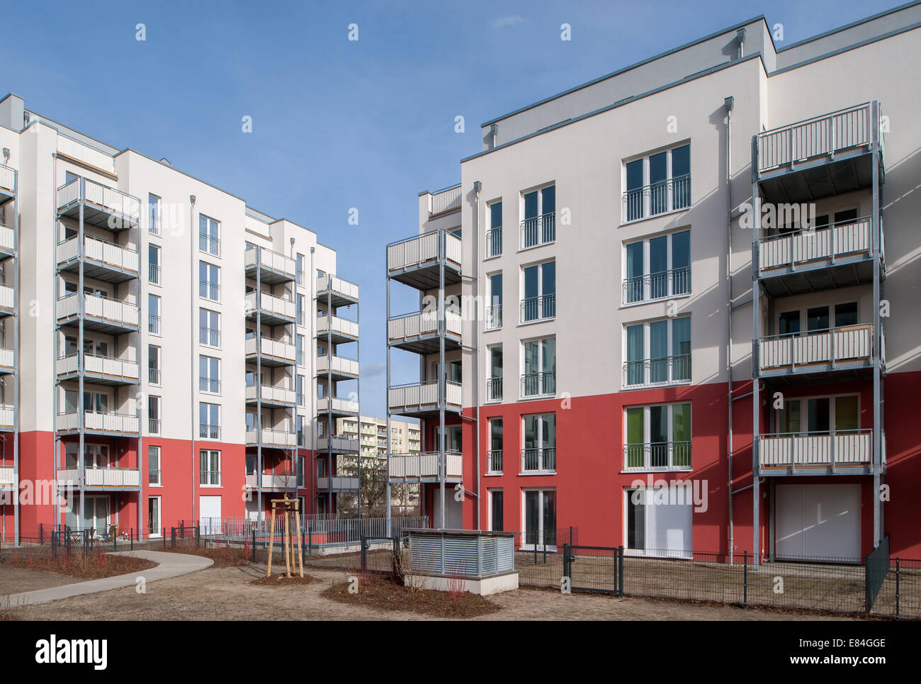 Berlin, Germany, new construction of rental housing in Berlin-Pankow ...