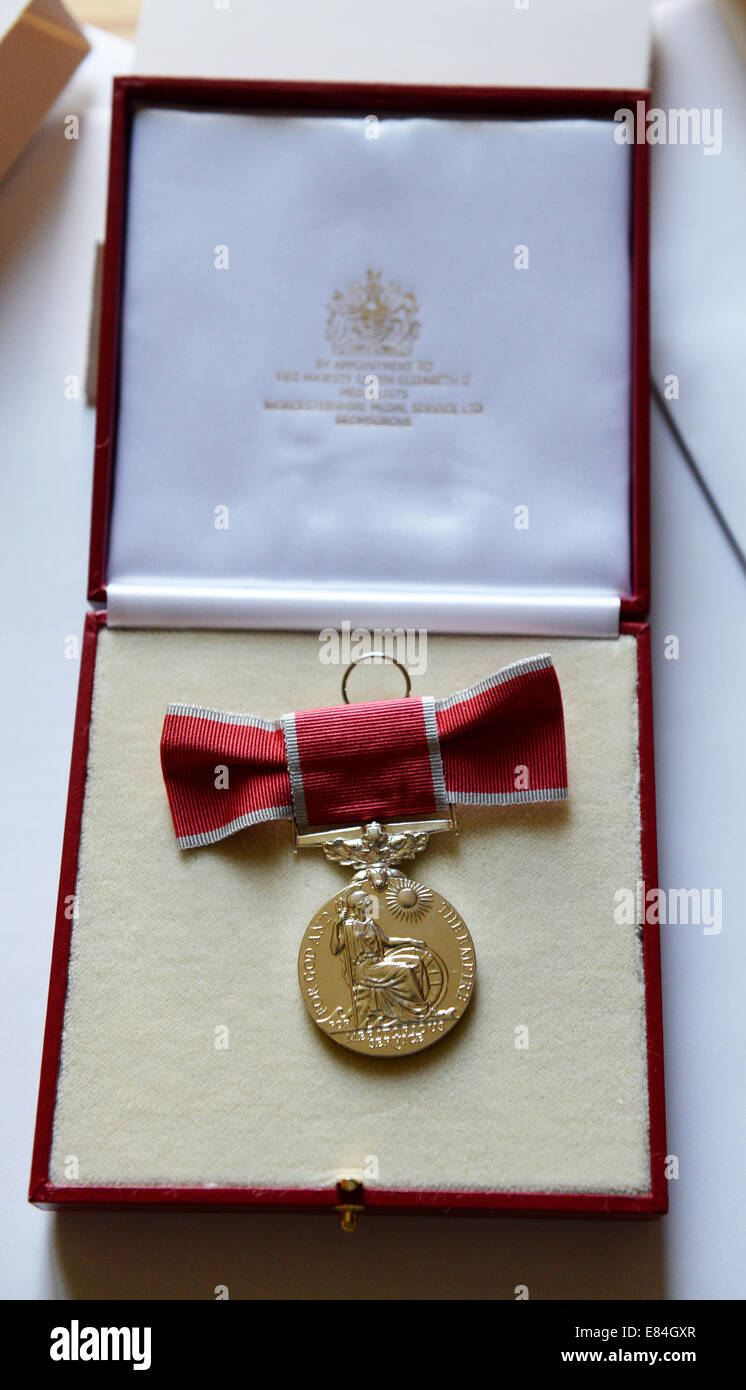 British empire medal hi-res stock photography and images - Alamy