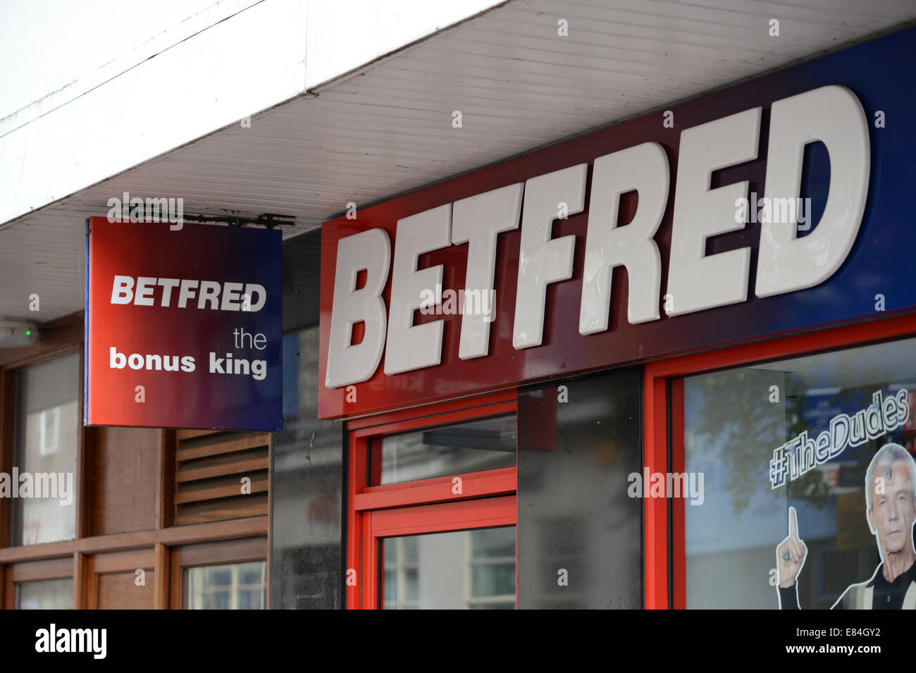 Betfred sign of giant betting chain on British high street, the bonus ...