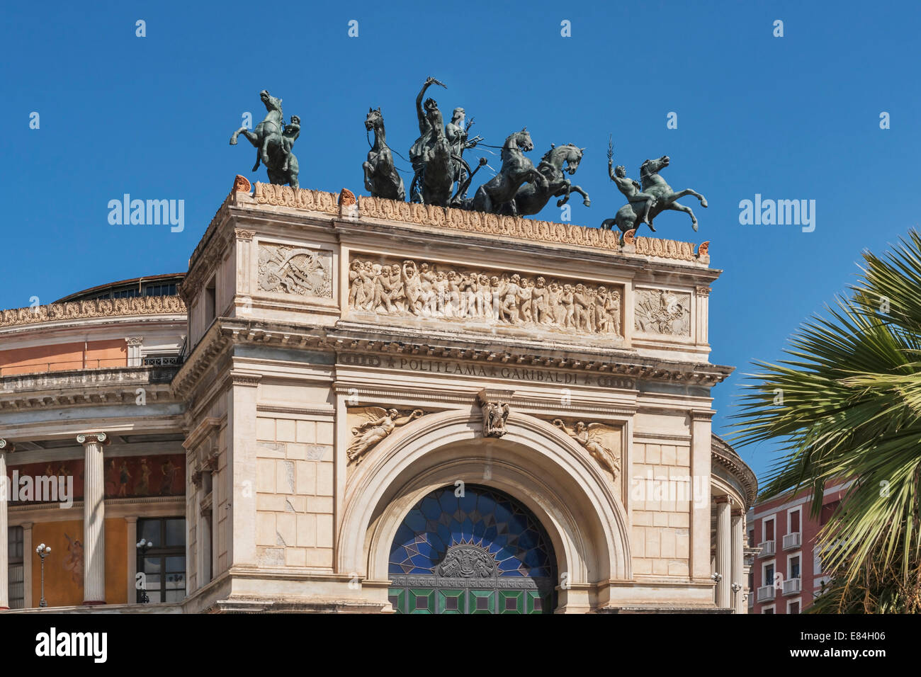 The Teatro Politeama Garibaldi is a theater building in Palermo, Sicily ...