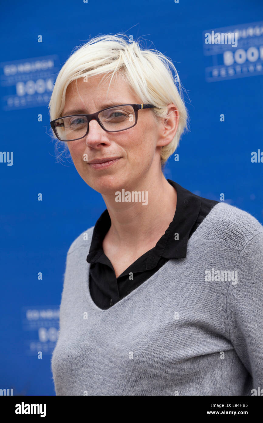 Emer Stamp, children's author and illustrator, at the Edinburgh ...