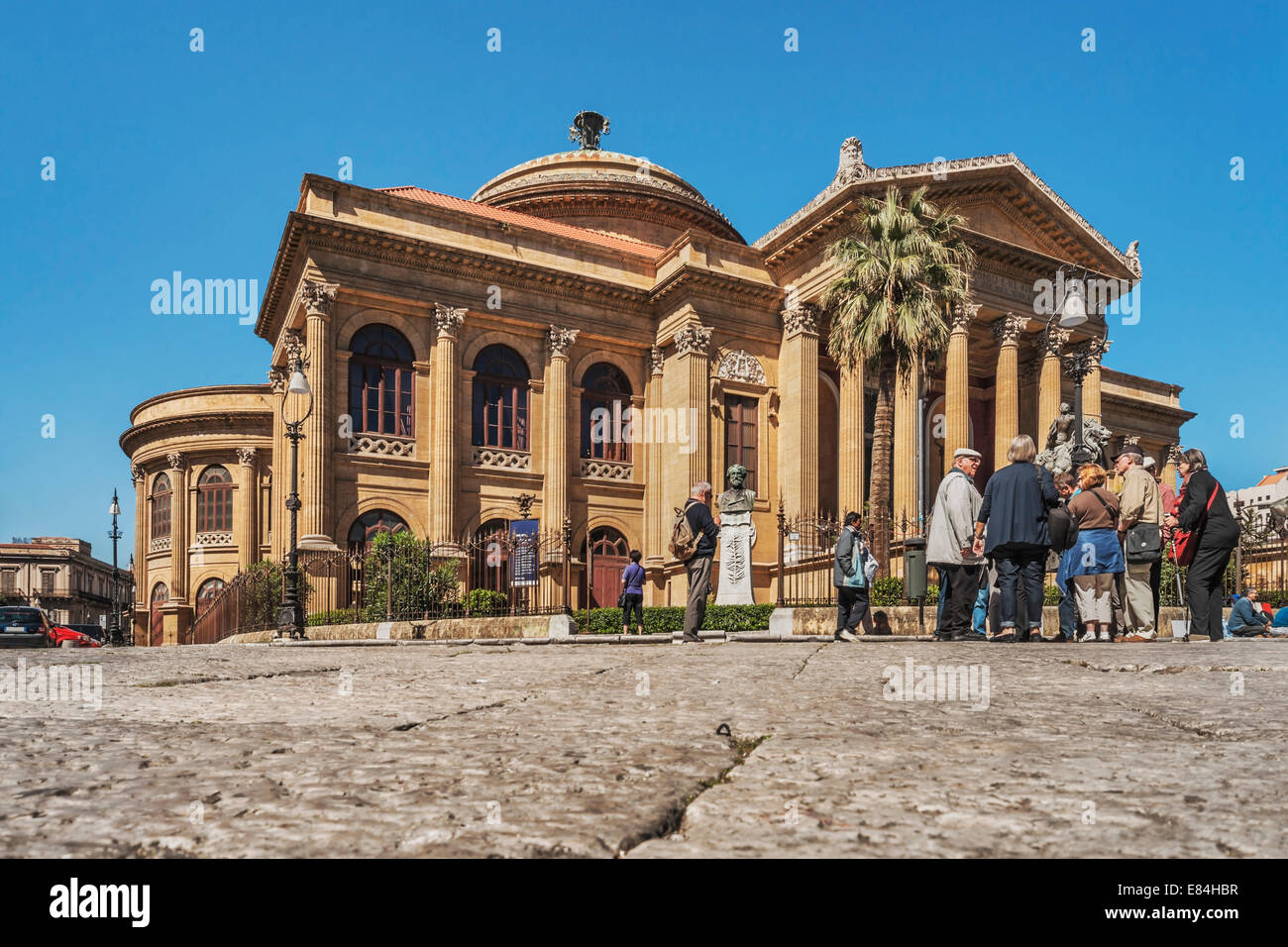The Teatro Massimo in Palermo is Italy's largest and Europe's third ...