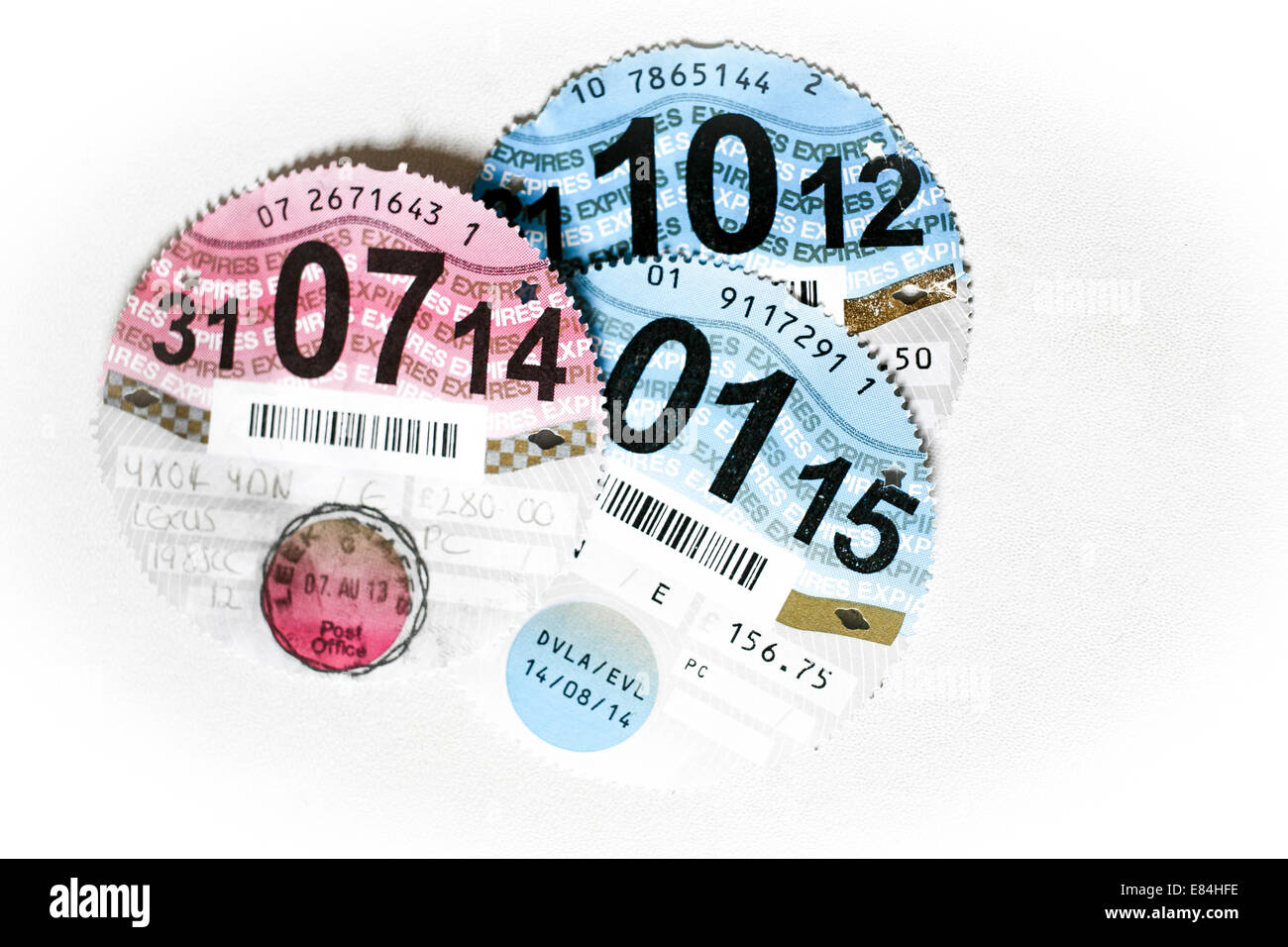 Vehicle licensing Cut Out Stock Images & Pictures - Alamy