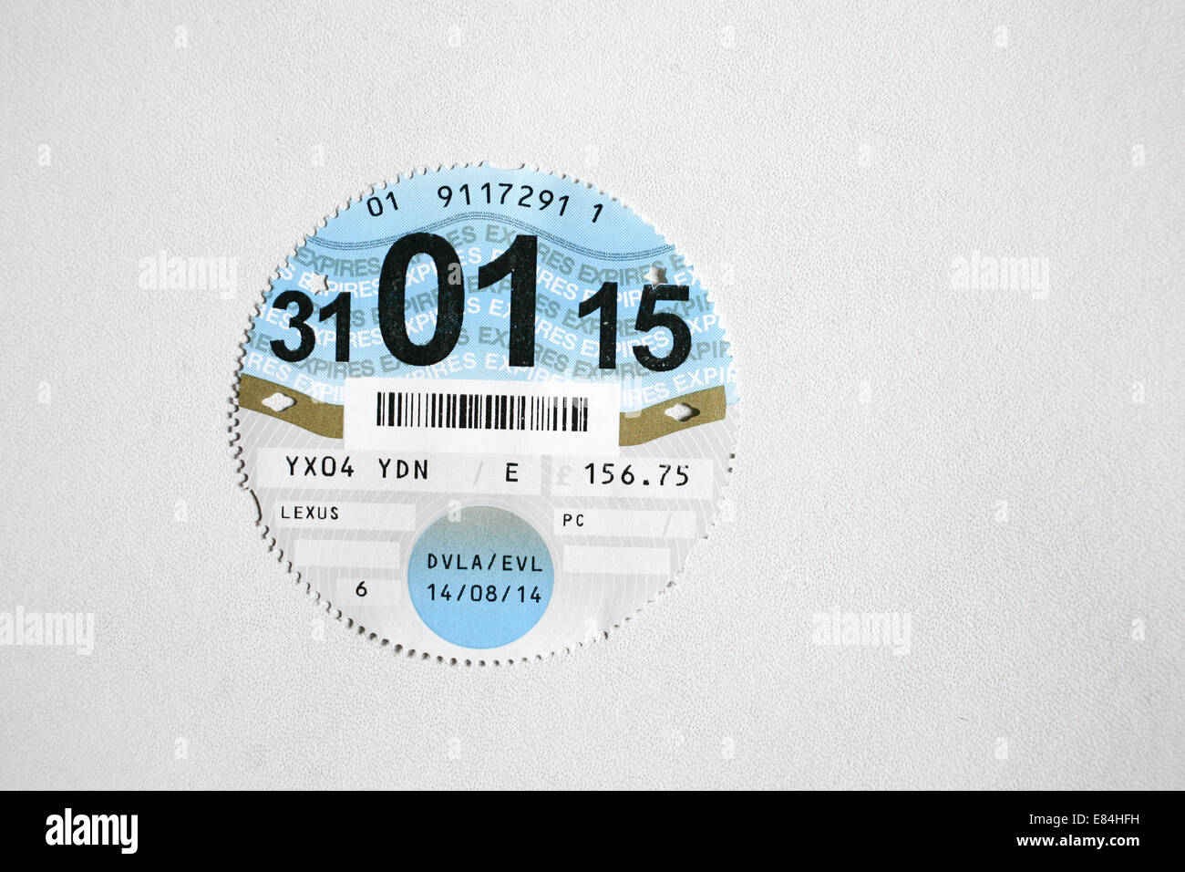 The tax disc, which was first introduced in 1921, will cease to exist ...