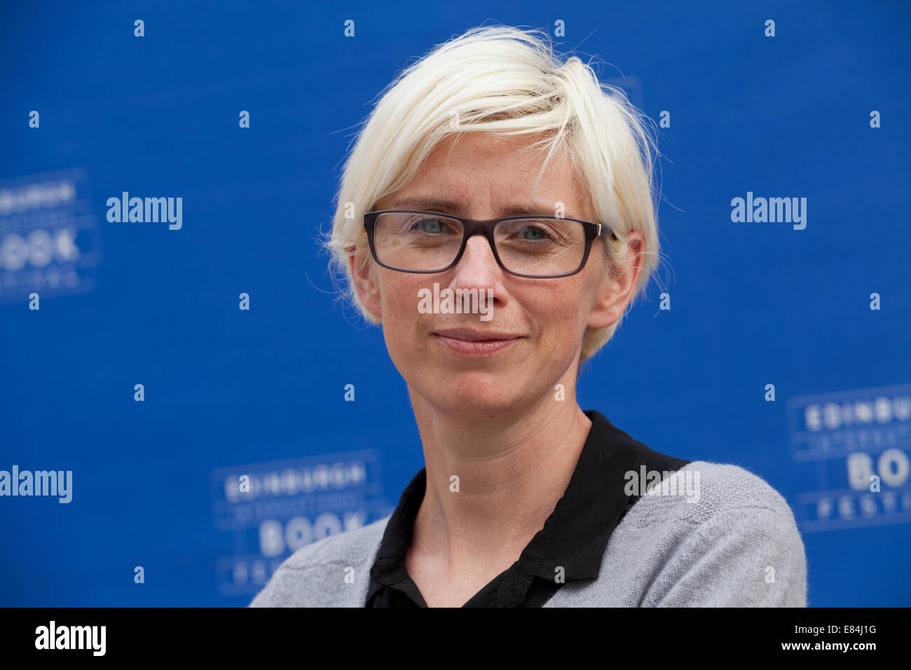 Emer Stamp, children's author and illustrator, at the Edinburgh ...