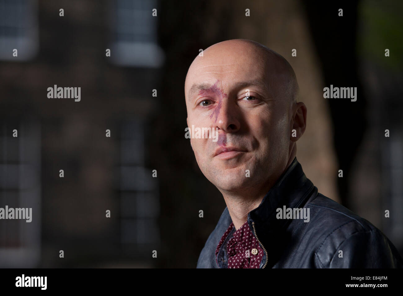 Christopher Brookmyre, Scottish crime writer, at the Edinburgh ...