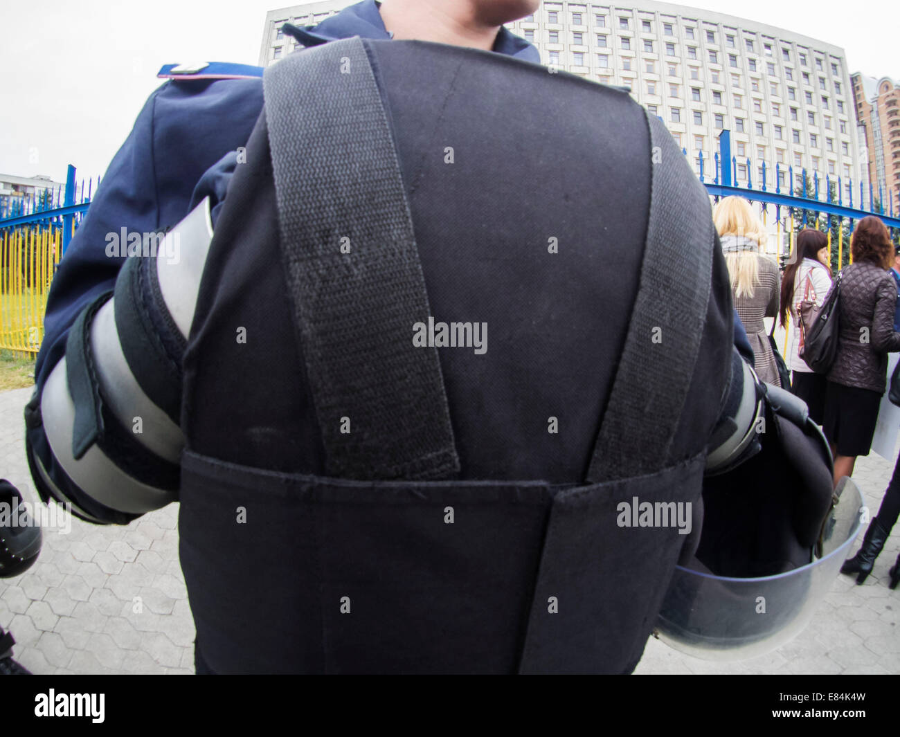 Ukrainian police officer hi-res stock photography and images - Alamy