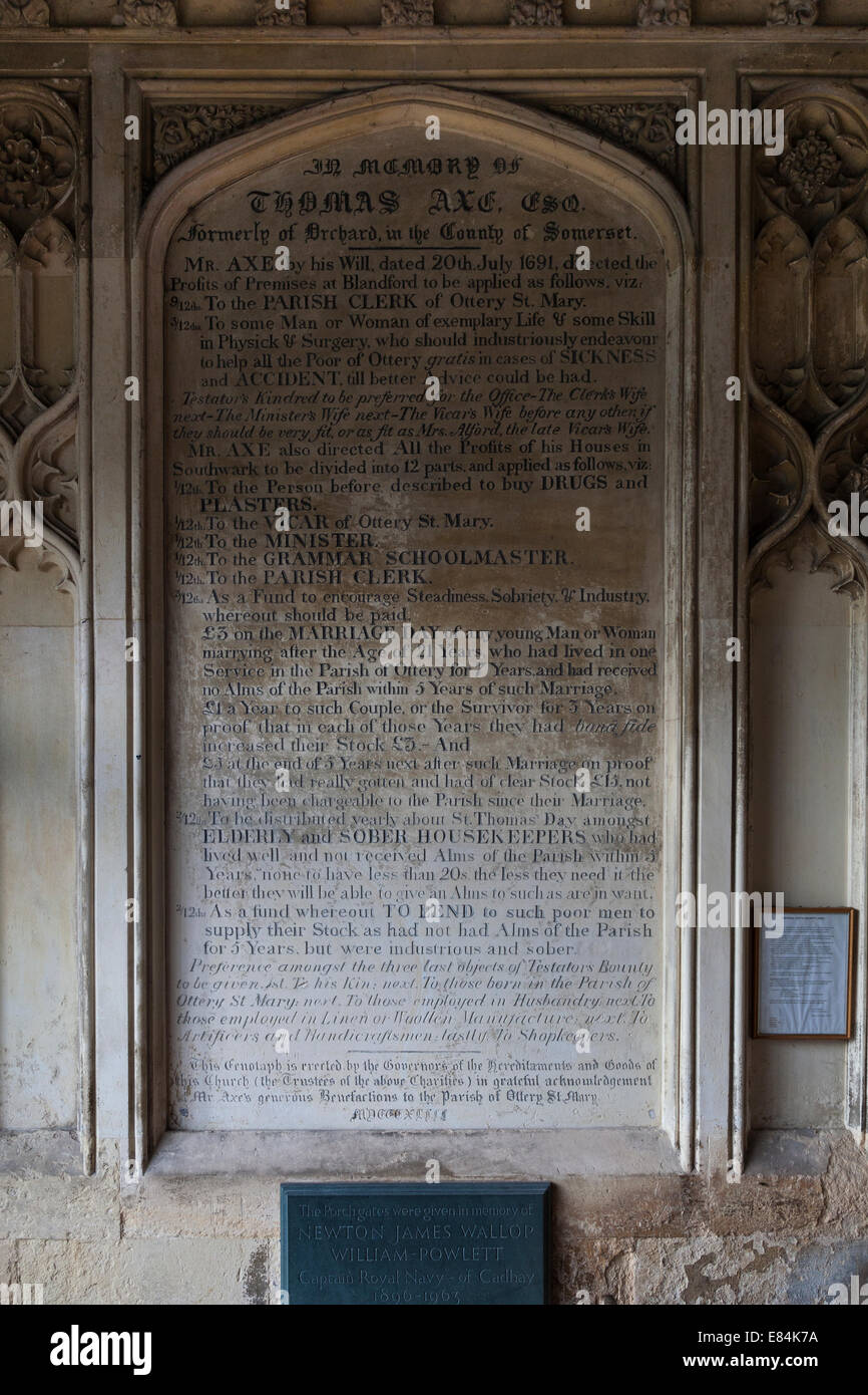 Benefactor plaque hi-res stock photography and images - Alamy