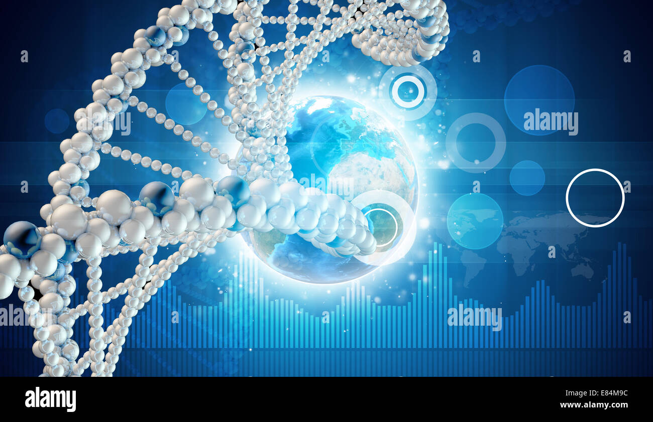 Dna and earth hi-res stock photography and images - Alamy