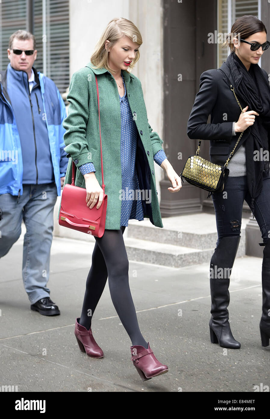 Lily Aldridge and Taylor Swift out and about in Soho Featuring: Lily ...