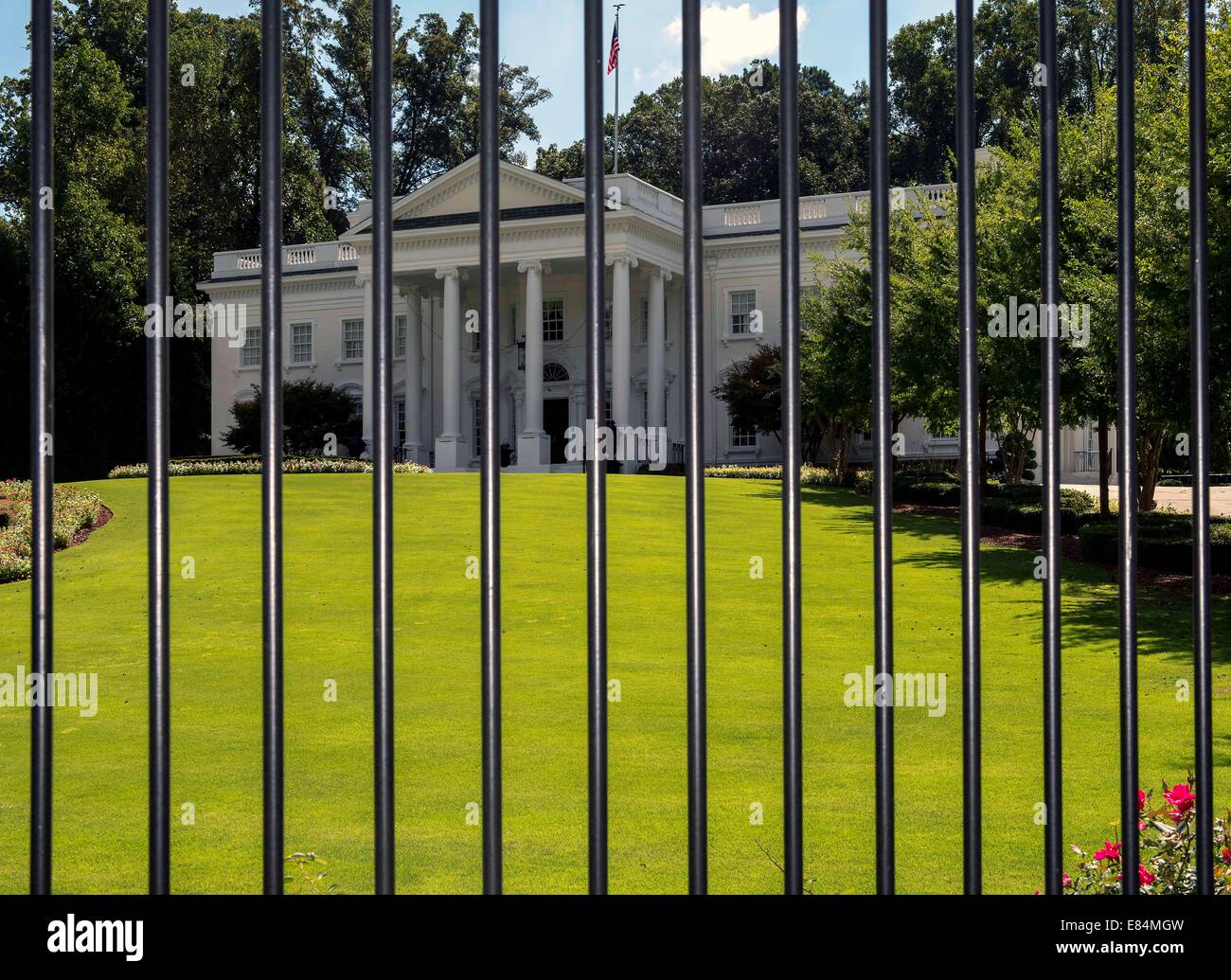 Atlanta, Georgia, USA. 30th Sep, 2014. The Atlanta White House, built ...