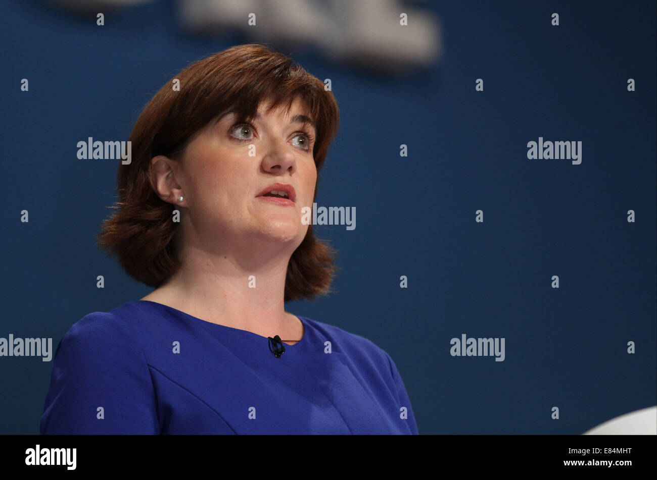 NICKY MORGAN MP SECRETARY OF STATE FOR EDUCATI 30 September 2014 ICC ...