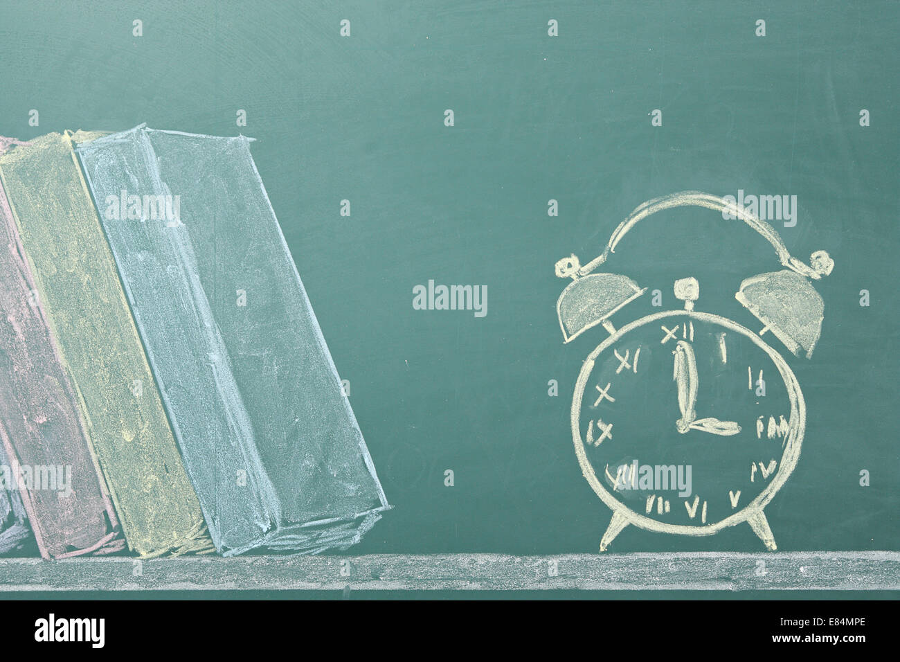 Blank chalkboard alarm clock hi-res stock photography and images - Alamy