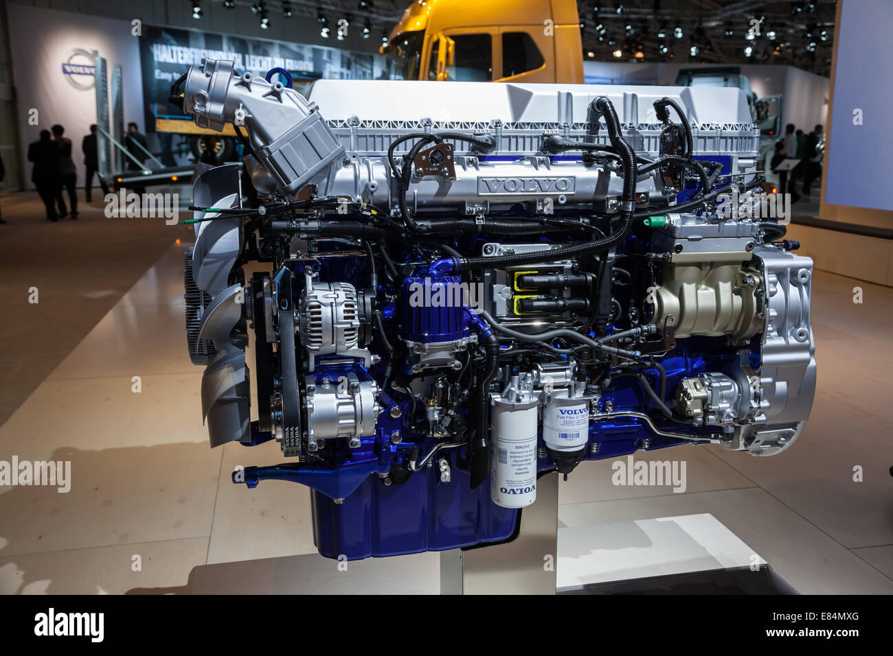Volvo engine hi-res stock photography and images - Alamy