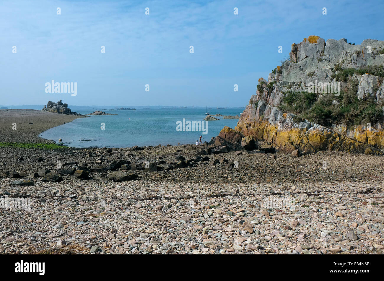 pointe de l'arcouest, brittany, france Stock Photo - Alamy