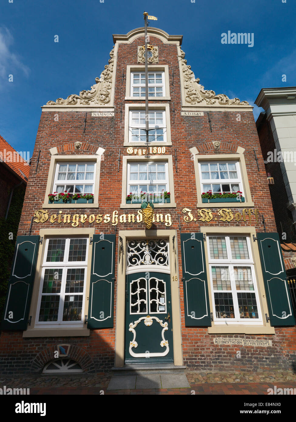 Leer, Germany, Samson House Stock Photo - Alamy