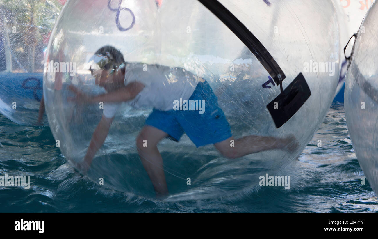 boy in bubble Stock Photo - Alamy