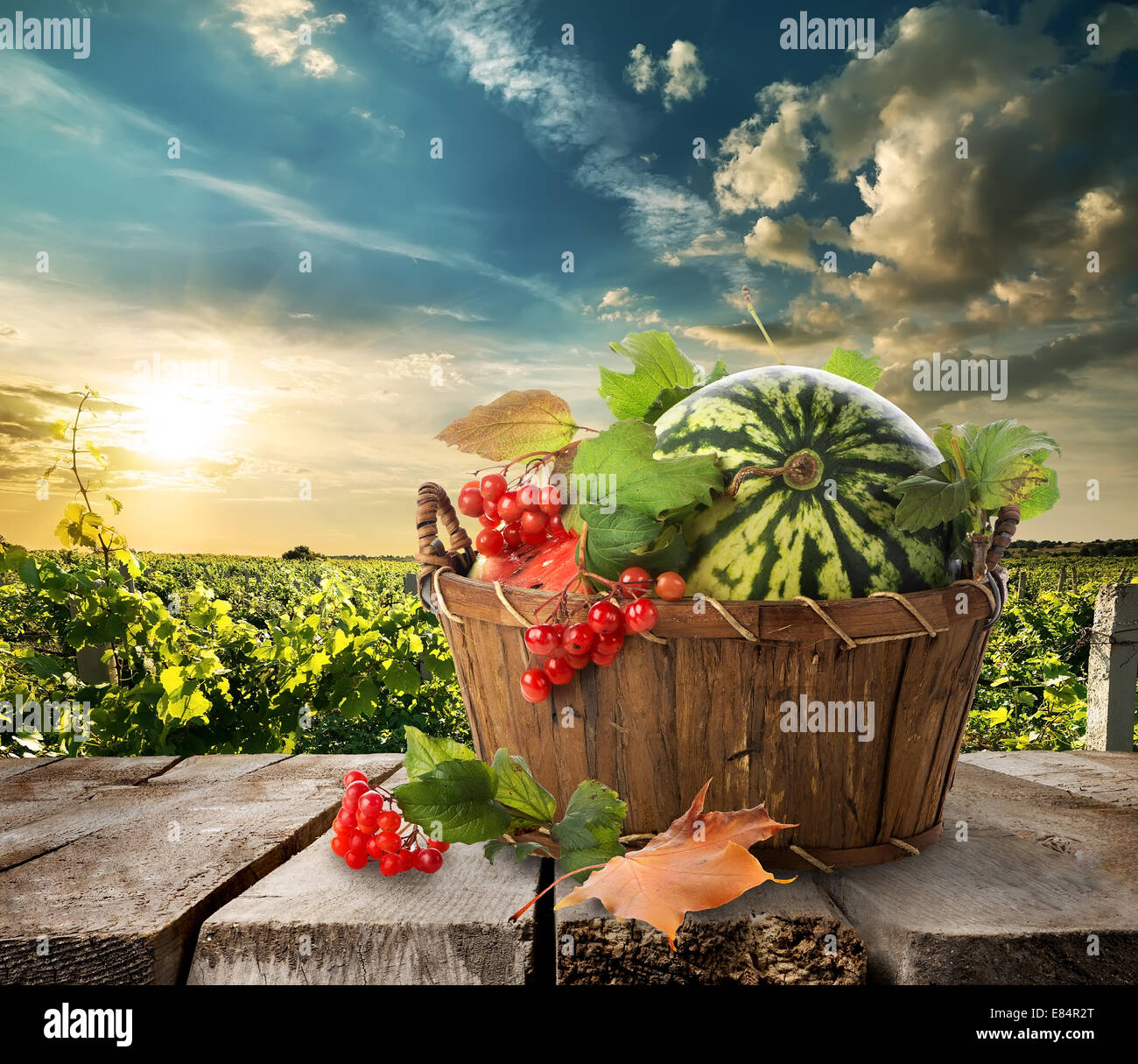 Watermelon table hi-res stock photography and images - Alamy