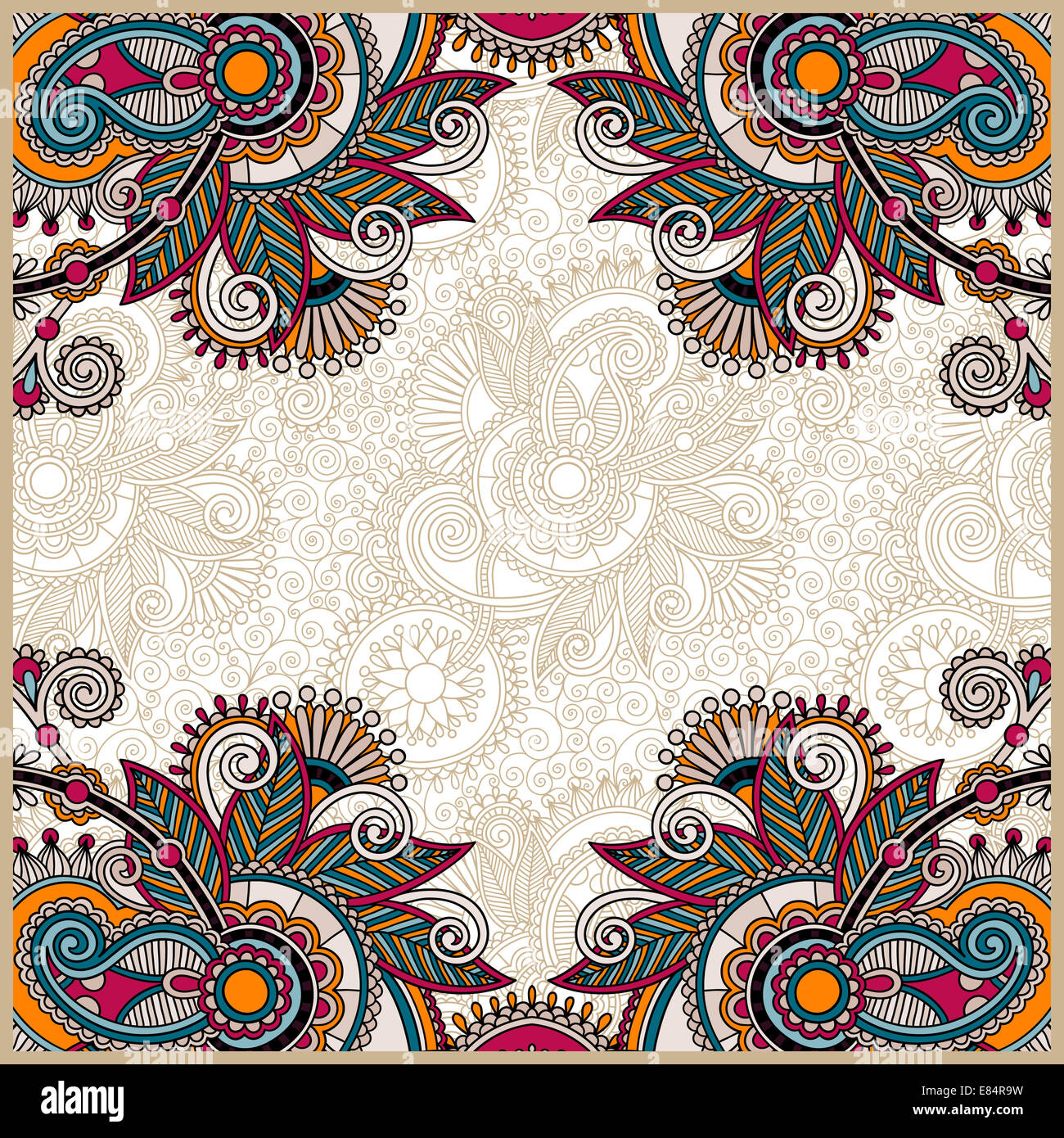 ornate card announcement Stock Photo - Alamy