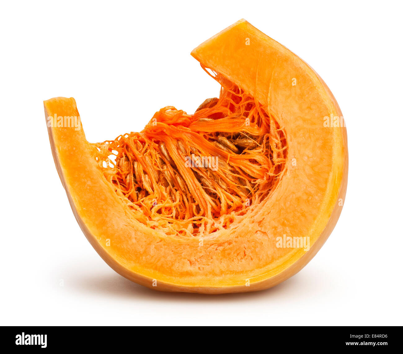 Fresh ripe half cut pumpkin hi-res stock photography and images - Alamy